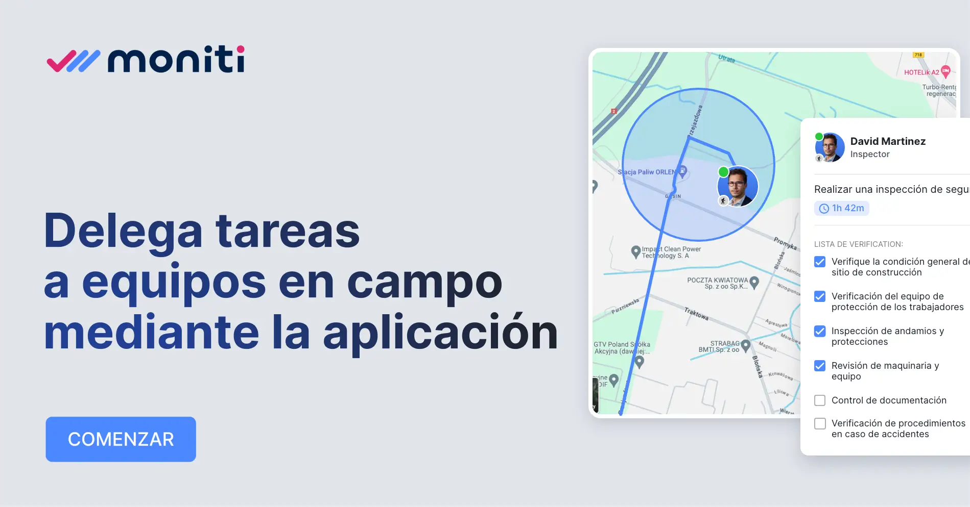 Delegación de tareas la mejor aplicación en 2025 | Moniti